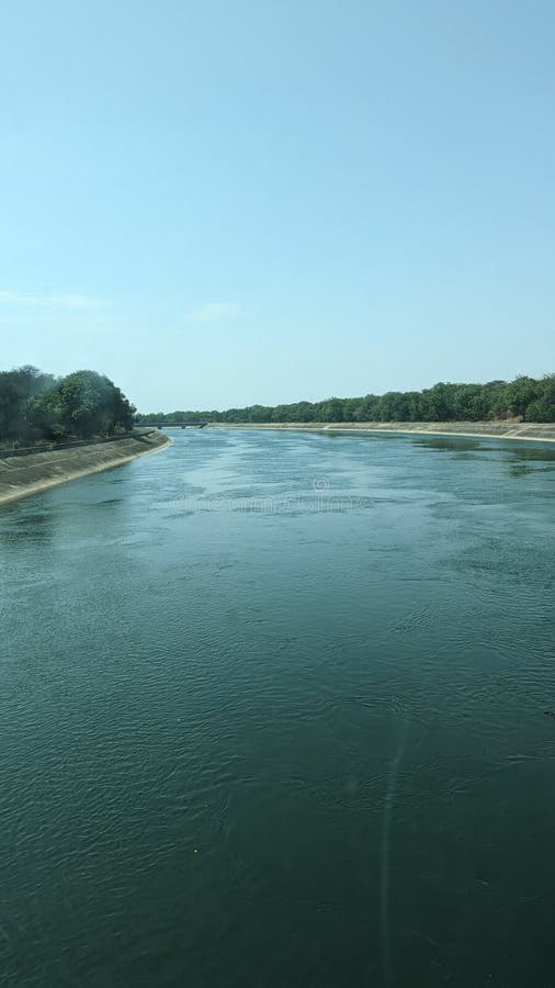 River Sabarmati Gujarat India Stock Image - Image of gujrat, india ...
