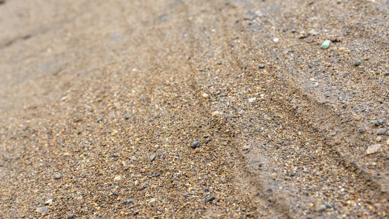 River Sand Texture with a Mixture of Iron Ore and Pebbles Stock Photo ...