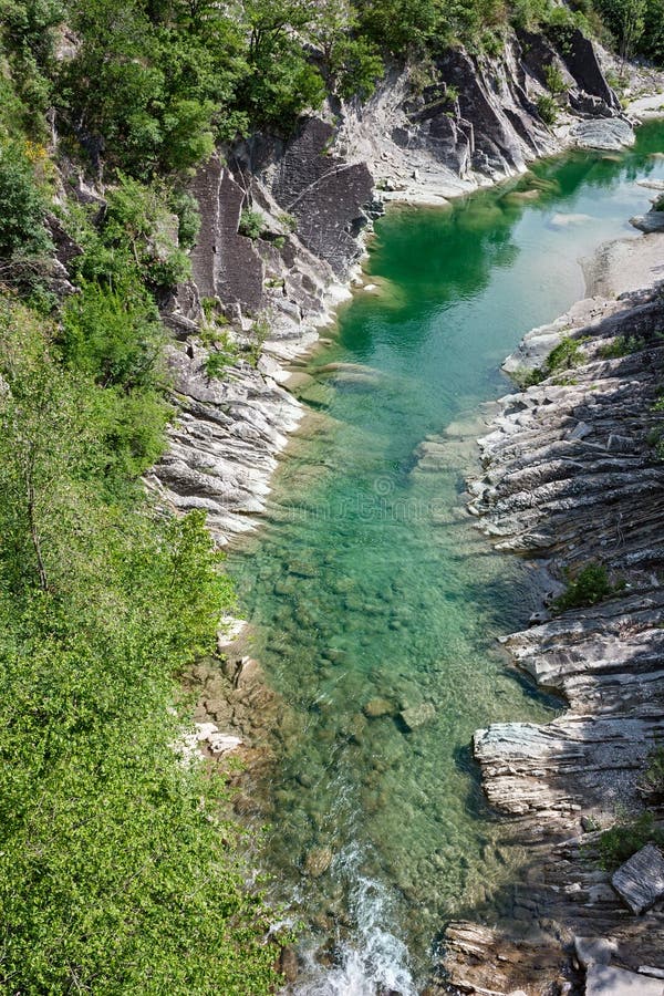 Santerno river stock image. Image of stream, sandrock - 21034725