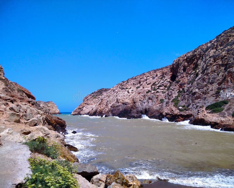 River of sea stock photo. Image of shore, landscape - 207965436