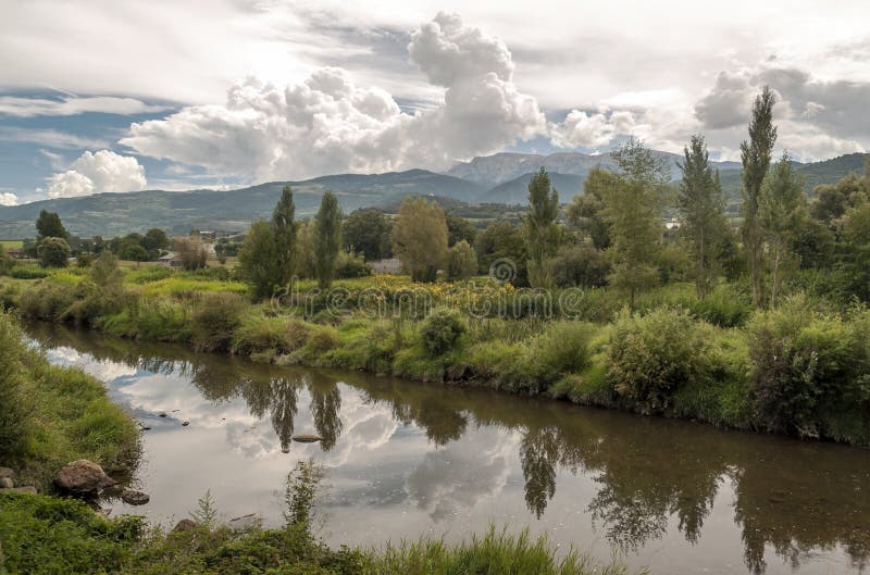 River Segre stock photo. Image of full, color, culture - 46188086