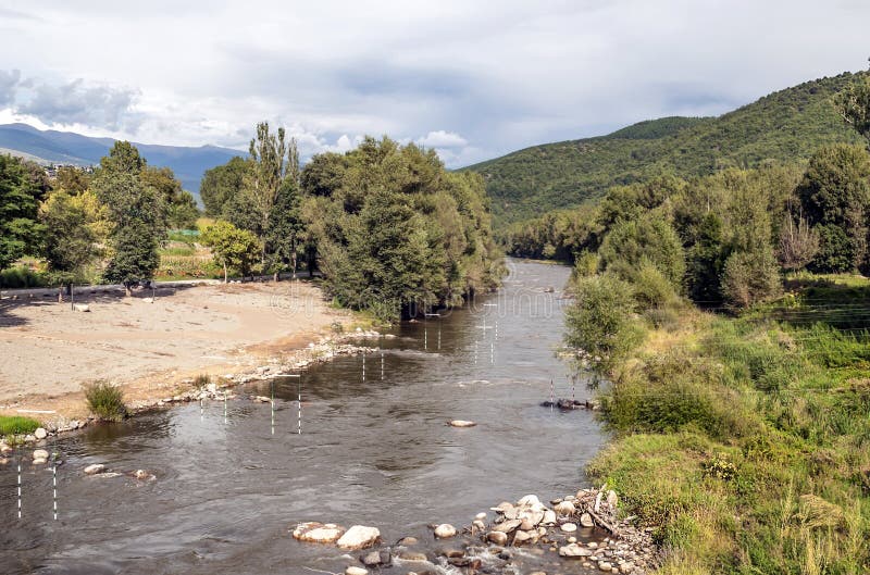 River Segre stock image. Image of nature, full, coast - 46188193