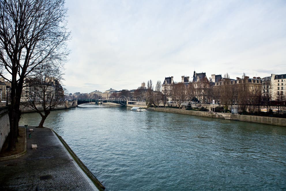 The river of Sena 2 stock image. Image of history, french - 5764295