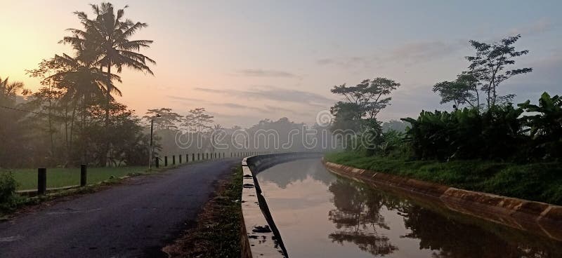 River Shadow and the Morning Stock Photo - Image of river, shadow ...