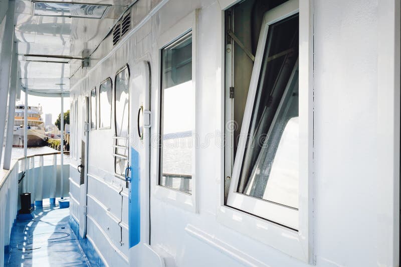 River ship, interior stock photo. Image of journey, boat - 135204370