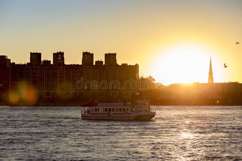 River Shuttle Service on Water Editorial Photo - Image of quebec, river ...