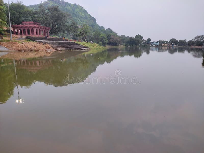 River Side Natural Beauty Picture in Evening Time Stock Photo - Image ...