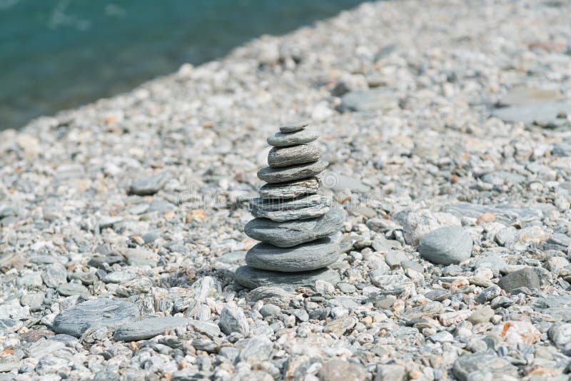 River side stack stone stock image. Image of beach, rock - 117041035
