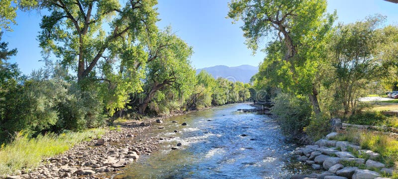 River Side Views in Pueblo Colorado Stock Image - Image of autumn, side ...