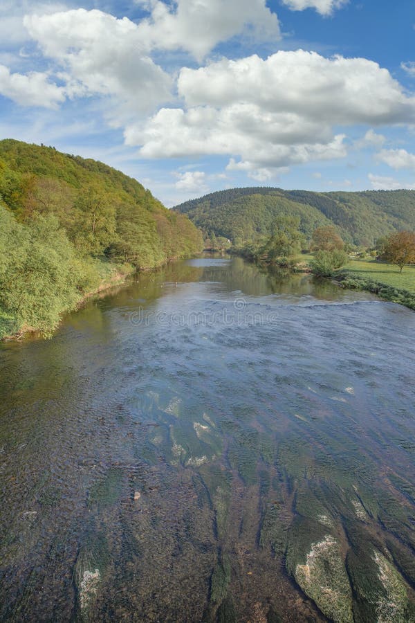 River Sieg,Germany stock image. Image of destinations - 199903423
