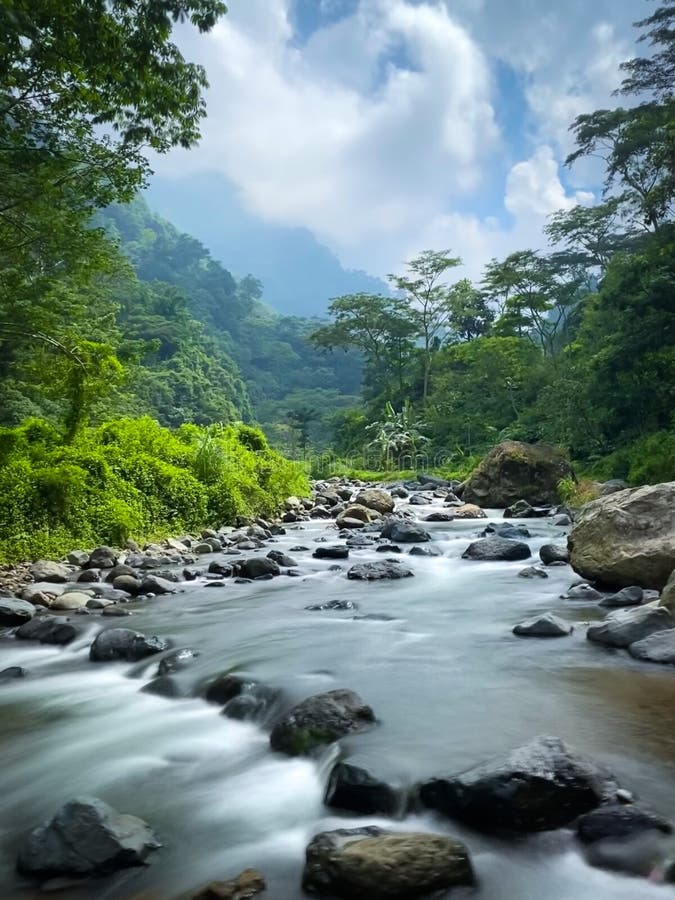 River smooth stock photo. Image of tempur, smooth, water - 264680558