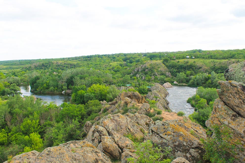 River Southern Bug in Ukraine Stock Image - Image of flowing, travel ...