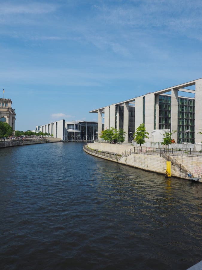 River Spree in Berlin stock image. Image of germany - 150377229