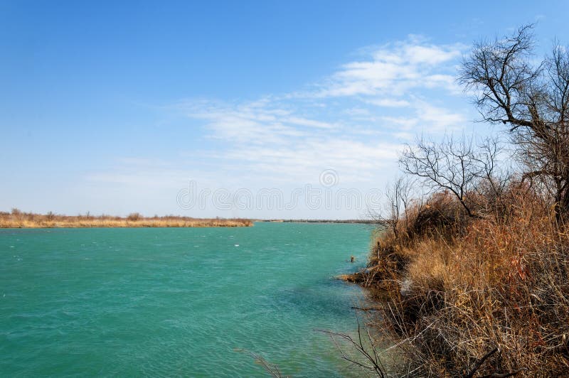 River spring stock photo. Image of season, autumn, scenery - 122726386