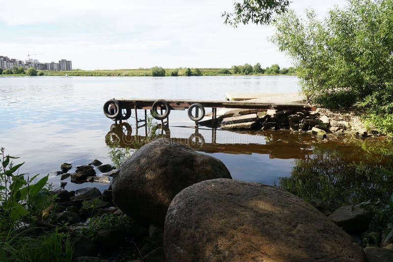 River stock image. Image of stone, access, tree, center - 73747371