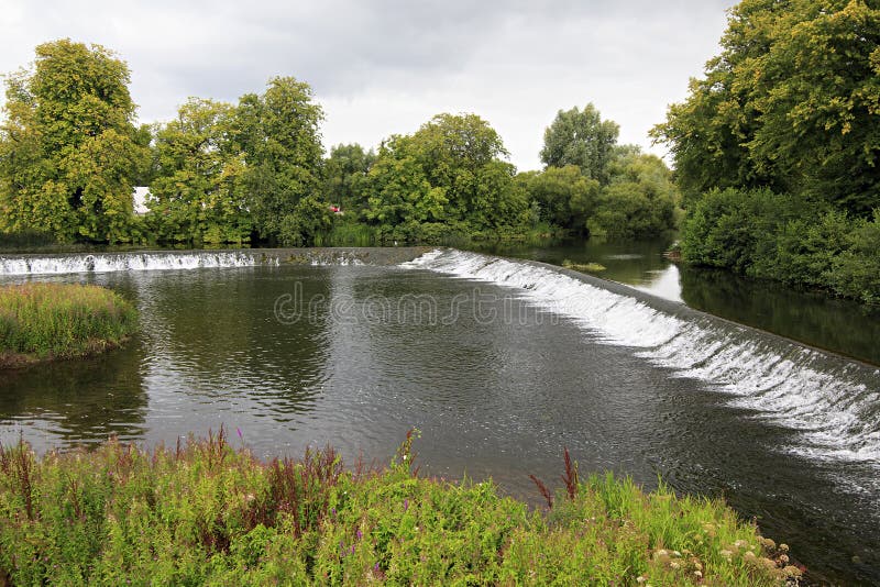 River Suir in the City Cahir. Stock Image - Image of structure, ireland ...