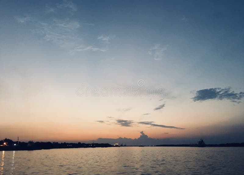 River Sunrise stock photo. Image of nature, louisiana - 131726082