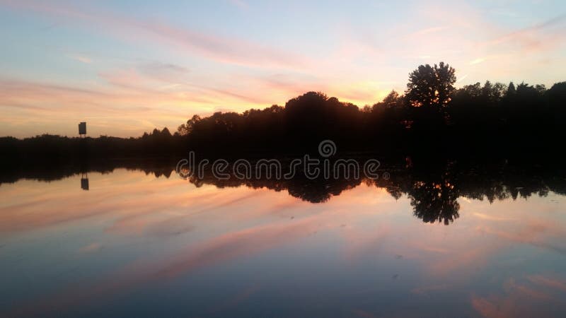 Sunset in alabama stock photo. Image of alabama, reflection - 45173214