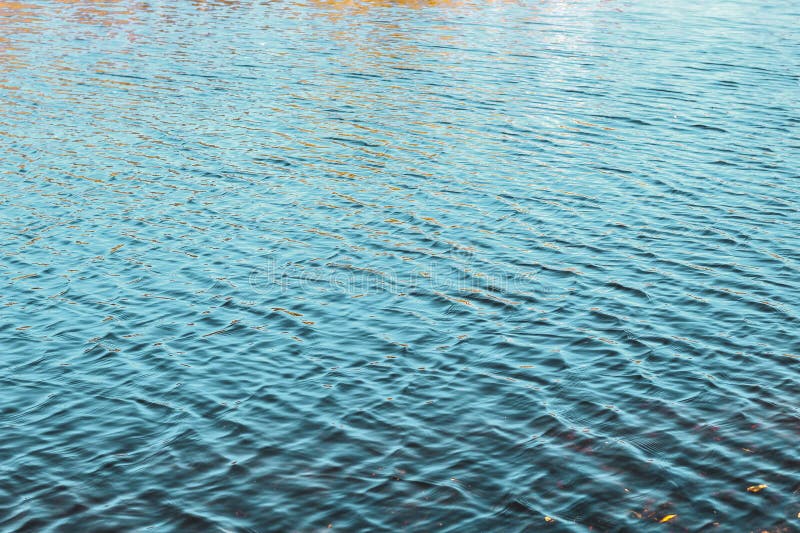 River Surface Texture, Waves Shining in the Sun. Stock Image - Image of ...