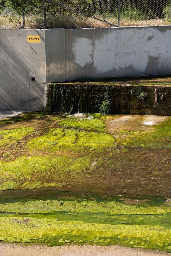 River surrounded by walls stock image. Image of walls - 269553187