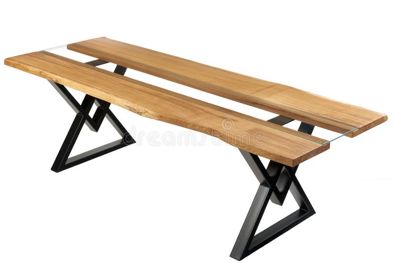 River table with glass top stock photo. Image of house - 268262744