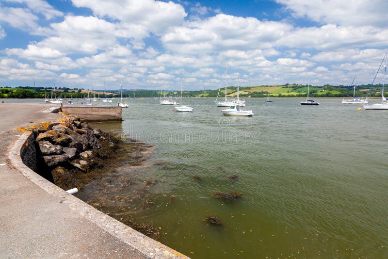 River Tamar Cargreen Cornwall England Stock Photo - Image of travel ...