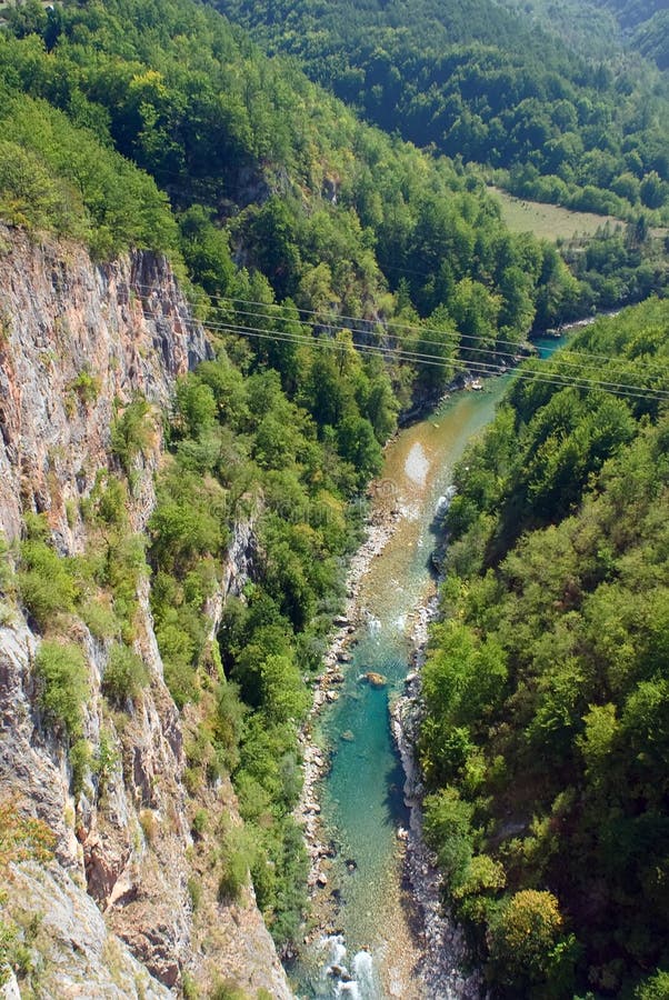 River Tara stock image. Image of picturesque, mountain - 16403537