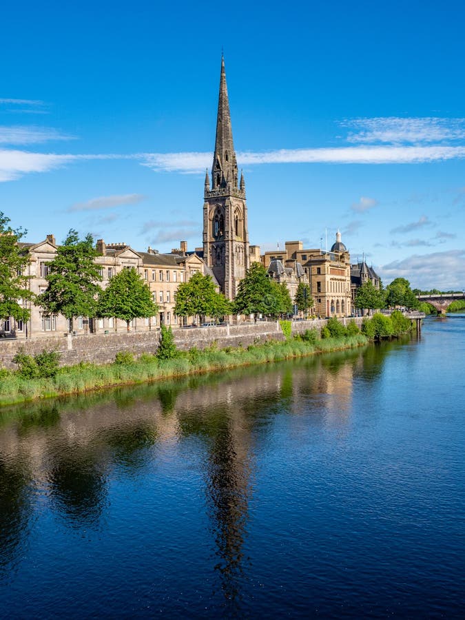 River Tay and Perth City Centre Stock Photo - Image of bridge, scene ... River Tay and Perth City Centre Stock Photo - Image of bridge, scene ...