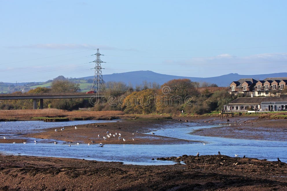 River Teign stock photo. Image of teign, reflect, blue - 30508064