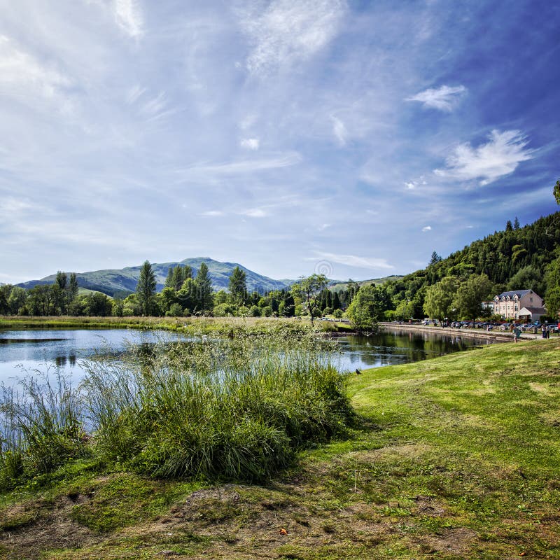 River Teith Callander, Scotland. Stock Photo - Image of highlands ...