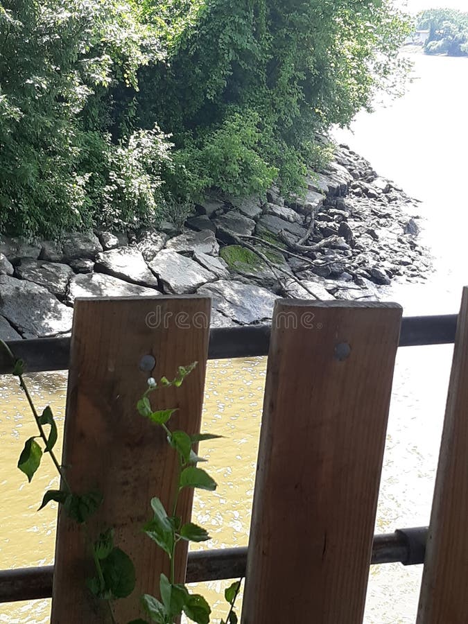River Texture stock photo. Image of fence, vine, rocks - 159477212