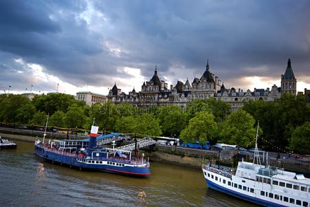 River Thames Buildings - 7 stock photo. Image of trade - 5301082