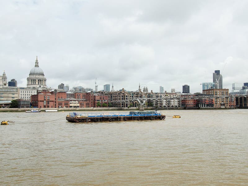 River Thames in London stock photo. Image of london, panoramic - 37831140