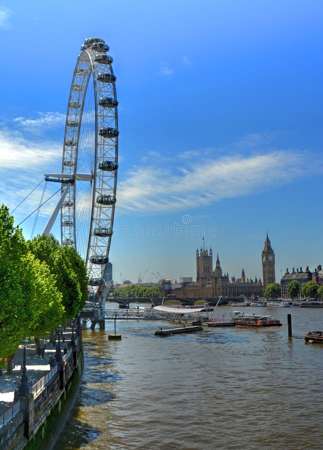 River Thames London editorial stock photo. Image of built - 96039453