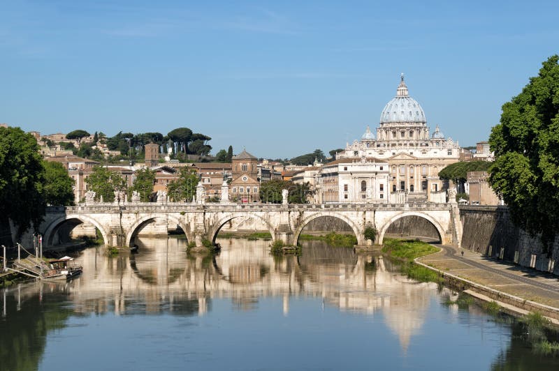 Tiber River Europe Map