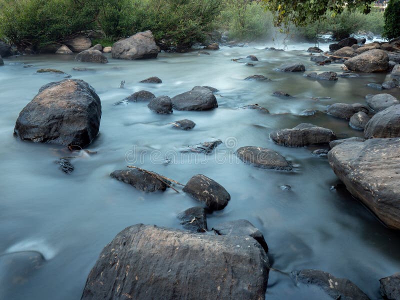 The River of Time stock photo. Image of waterfall, water - 375206910