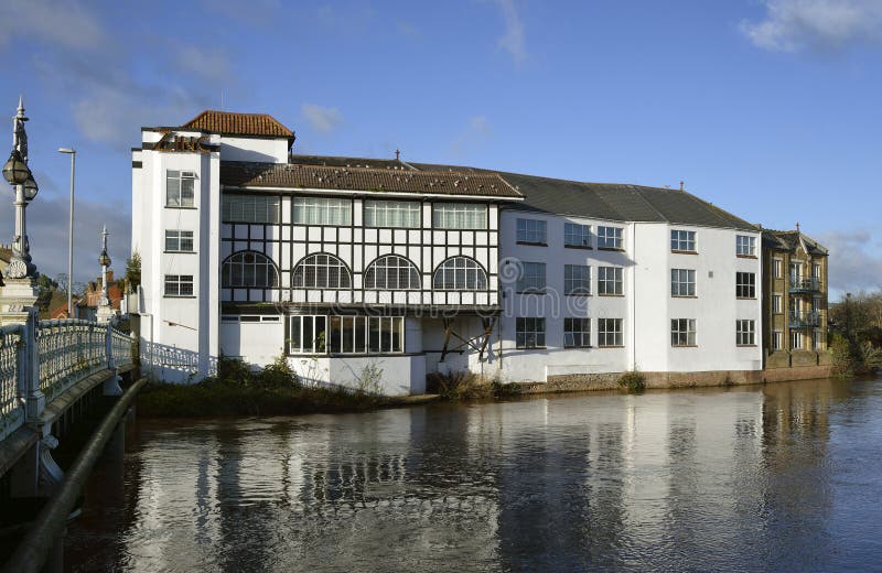 River Tone, Taunton editorial photography. Image of tone - 107630287