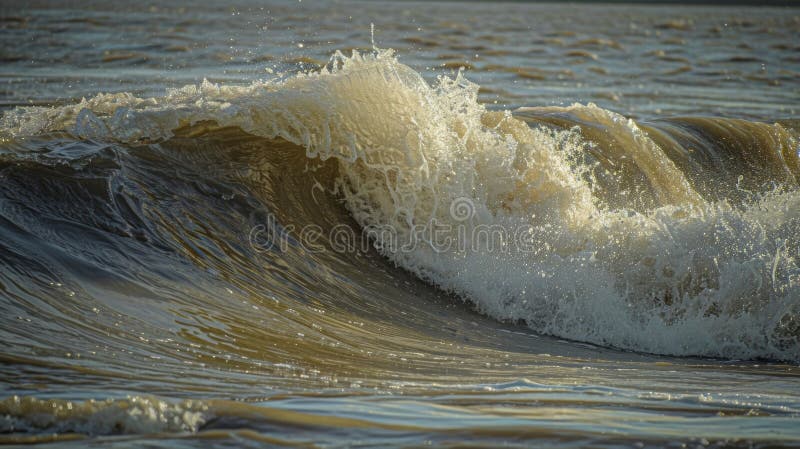 The River Transforms into a Playground for Surfers As they Ride the ...