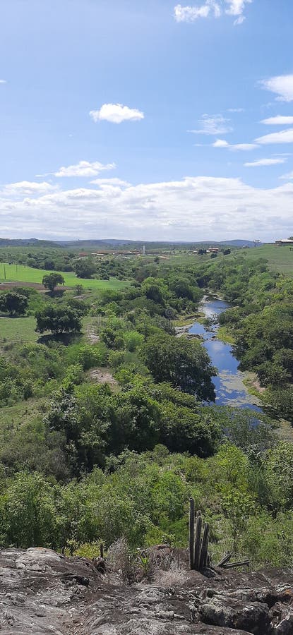 River and Trees and Sky Beauty Colors Stock Image - Image of beauty ...