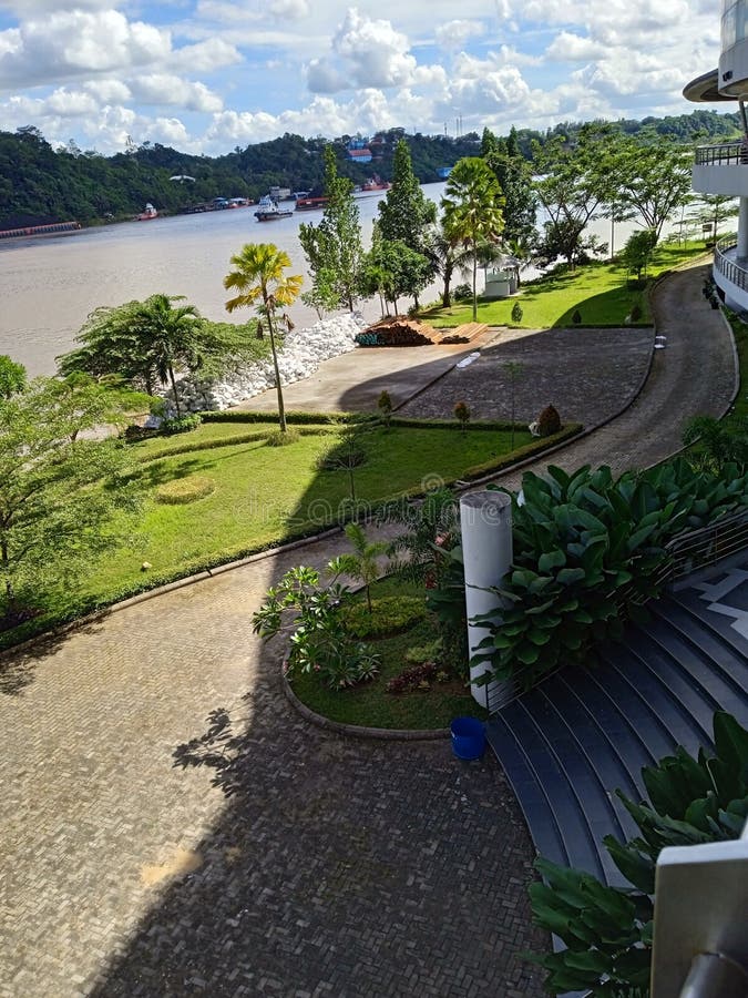 The River, Trees and the Sunshine Atmosphere Stock Photo - Image of ...