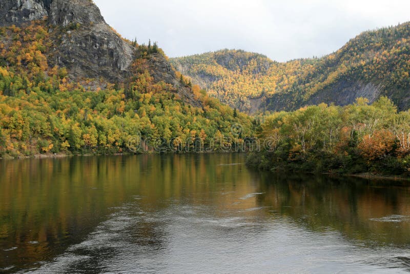 River in valley stock image. Image of valley, runs, river - 5334813