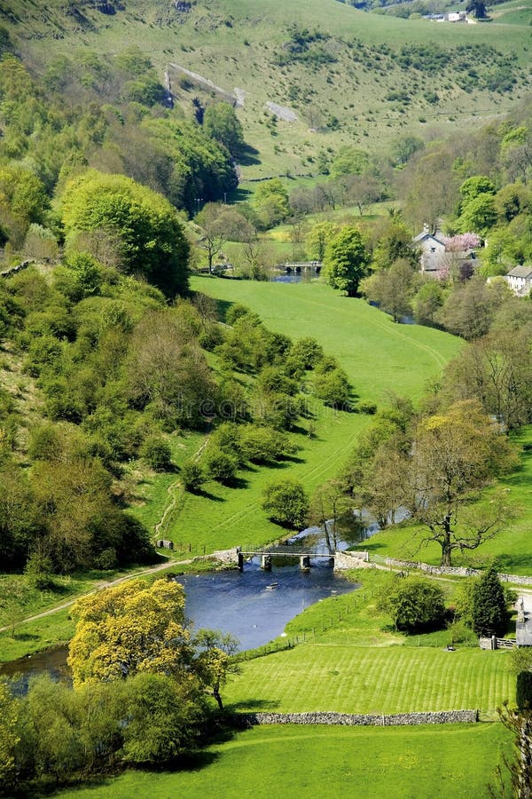 River Wye the Wye Valley Gloucestershire Monmouthshire Wales Eng Stock ...