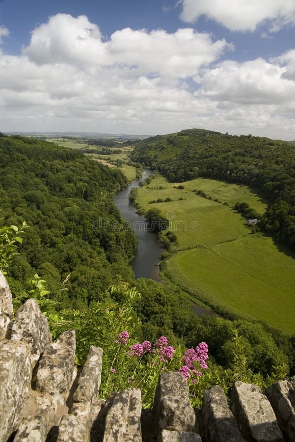 River valley stock image. Image of meander, symonds, sunny - 8887825