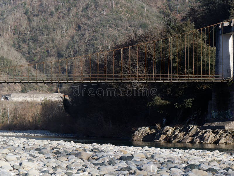River Vara Under Stadomelli Bridge Stock Photo - Image of forest ...