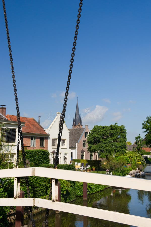 River the Vecht in Holland stock image. Image of water - 20151133