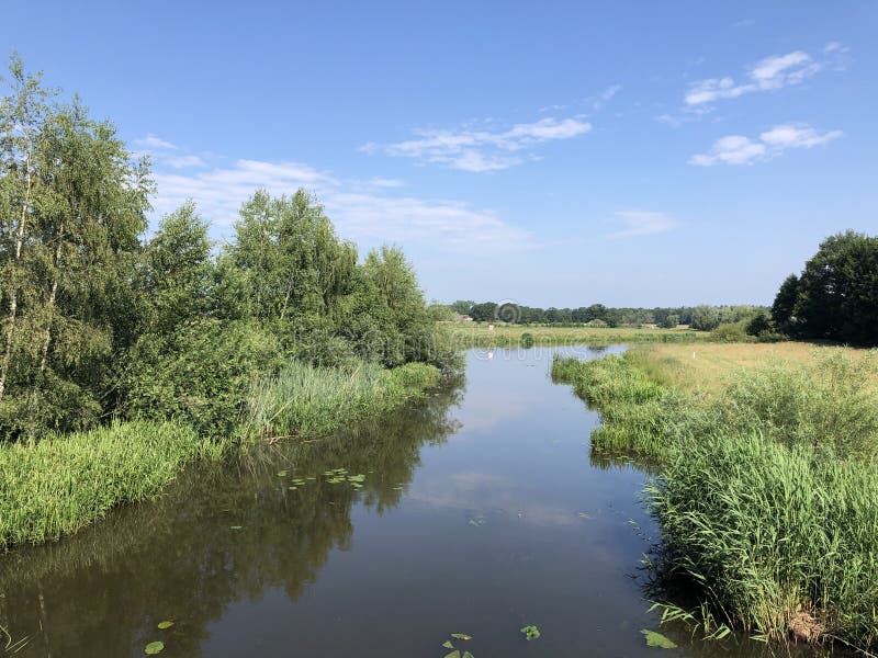 The river Vecht stock photo. Image of river, netherlands - 200788260
