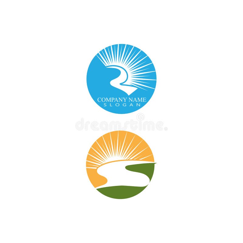 River Vector Icon Illustration Stock Vector - Illustration of ...