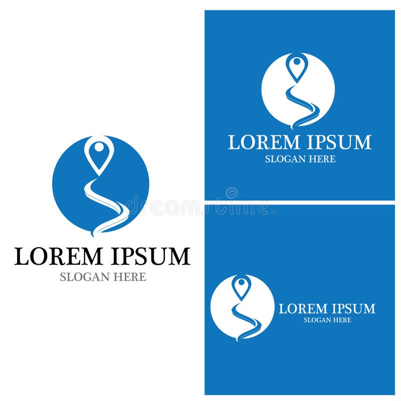 River Vector Icon Illustration Stock Illustration - Illustration of ...