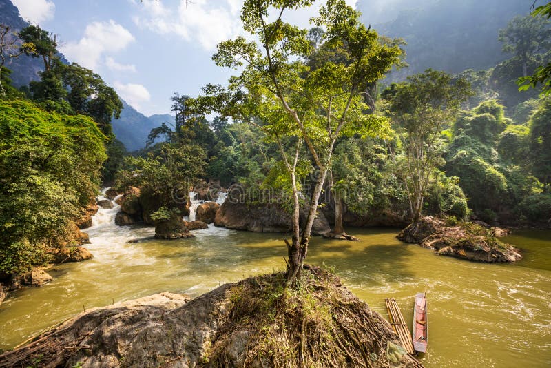 River in Vietnam stock image. Image of outdoors, landscape - 54185499