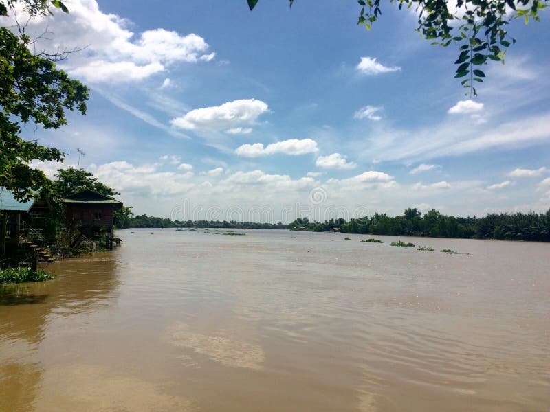 River view stock image. Image of water, quietly, beautiful - 96833485